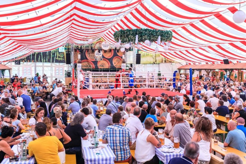 Bildergalerie Kiliani-Volksfest - Hahn Zelt + Catering GmbH